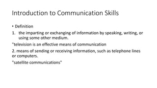 Communications Skills PPt Slides for how to begin | PPT