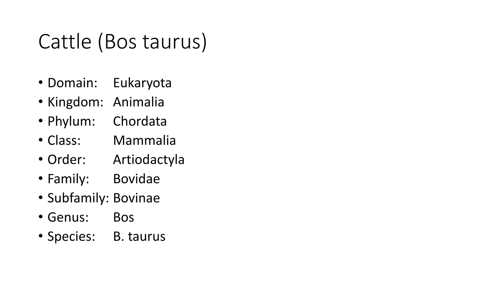 Terminologies, taxonomy, Animal breeding and genetics | PDF