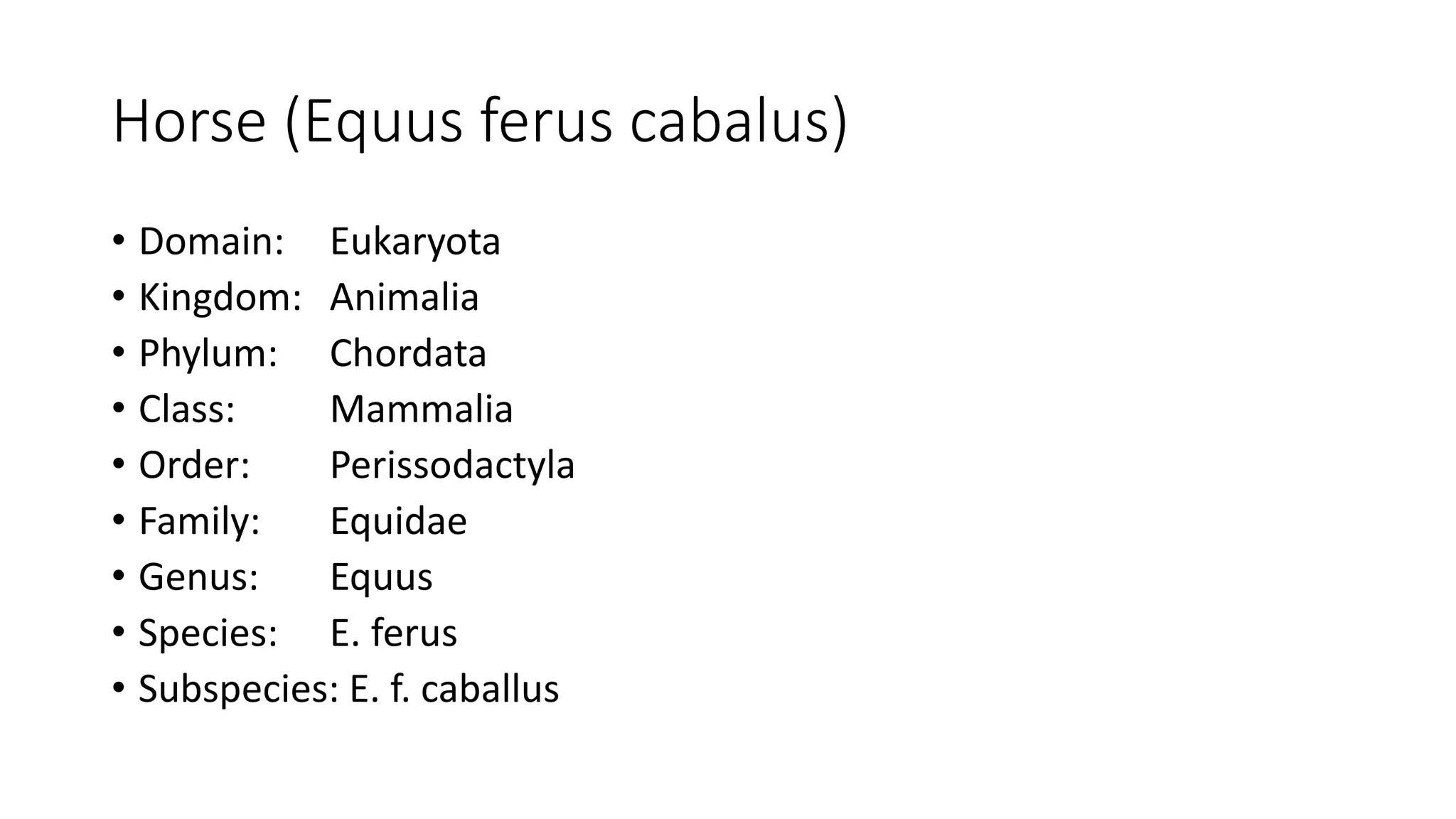 Terminologies, taxonomy, Animal breeding and genetics | PDF