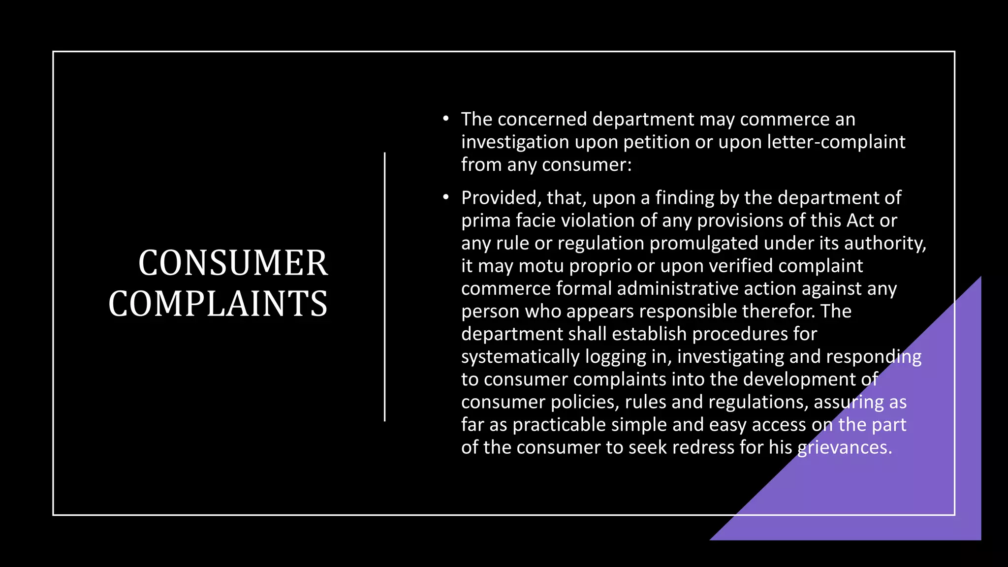 The Consumer Act of the Philippines | PDF