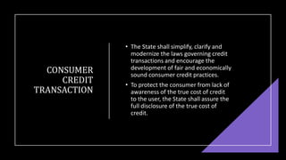 The Consumer Act of the Philippines | PDF