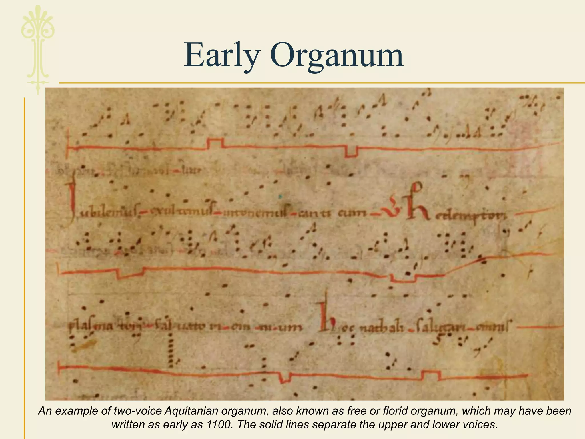 WK 2/3 - Medieval polyphony, pilgrimage, & 14th century France & Italy ...