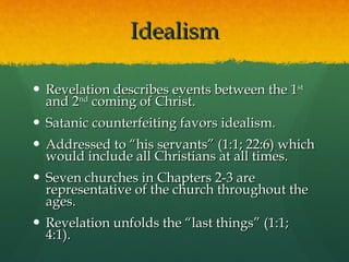 Wk2 Revelation Schools Of Interpretation | PPT
