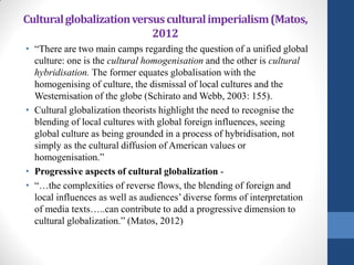 Media and globalization | PDF