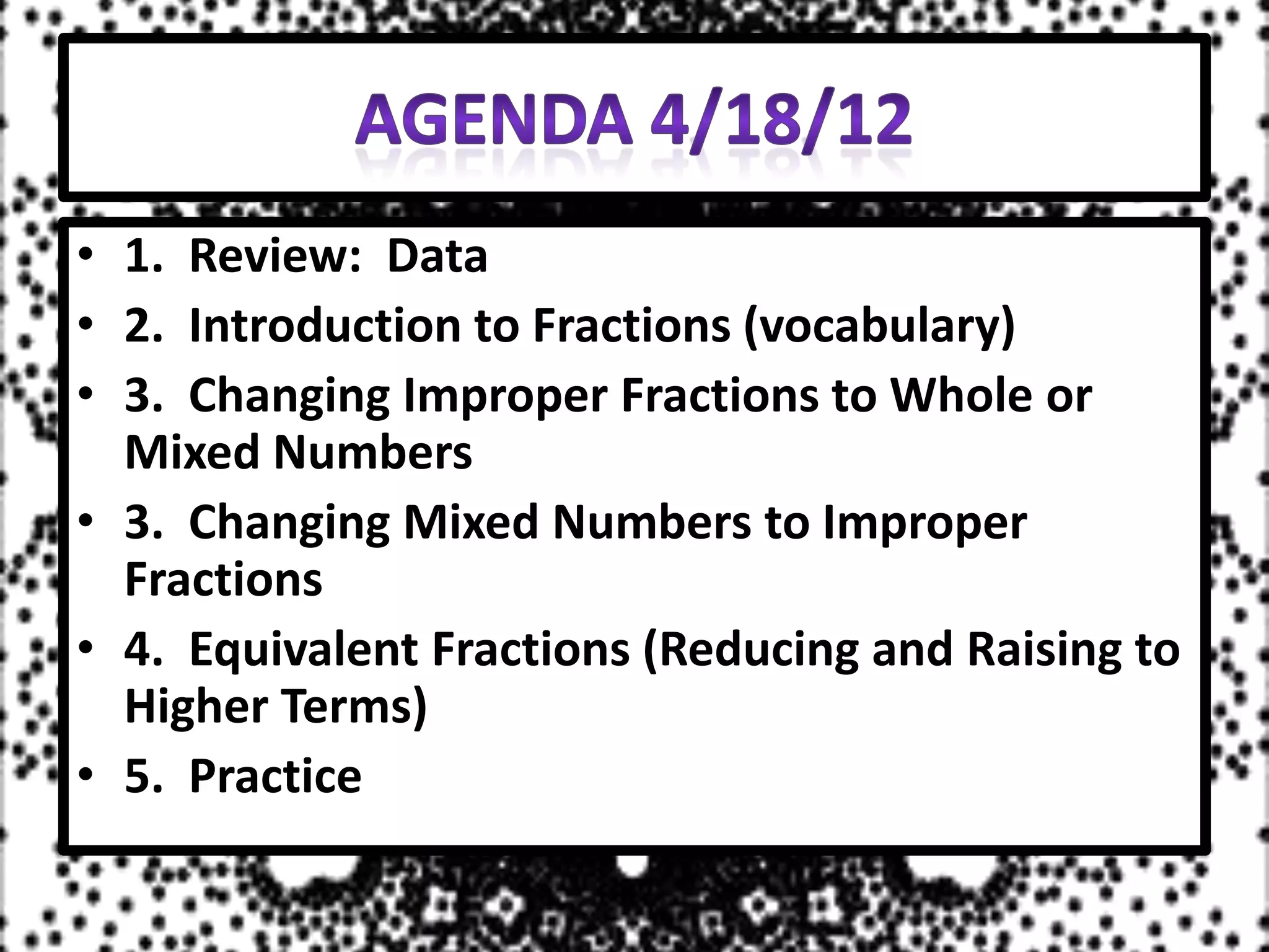 11:00 ABE Math 4/18 | PPT