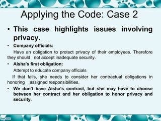 professional ethics | PPT