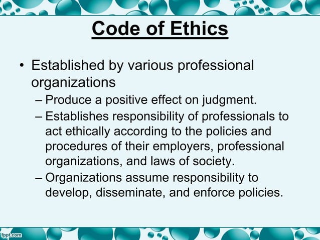 professional ethics | PPT | Computing | Technology & Computing