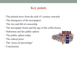 Wk 2 – The Invention of the Newspaper | PPT