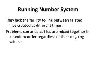 imr504 classification and filing system week 3 | PPT