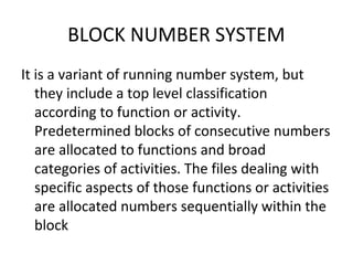 imr504 classification and filing system week 3 | PPT