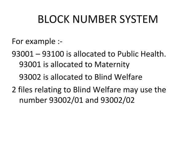imr504 classification and filing system week 3 | PPT | Operating ...