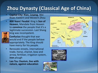 WK3 Ancient Indian And Chinese Civilization | PDF