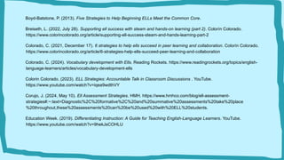 Wk 3 - English Language Learner Strategies and Activities Presentation.pptx
