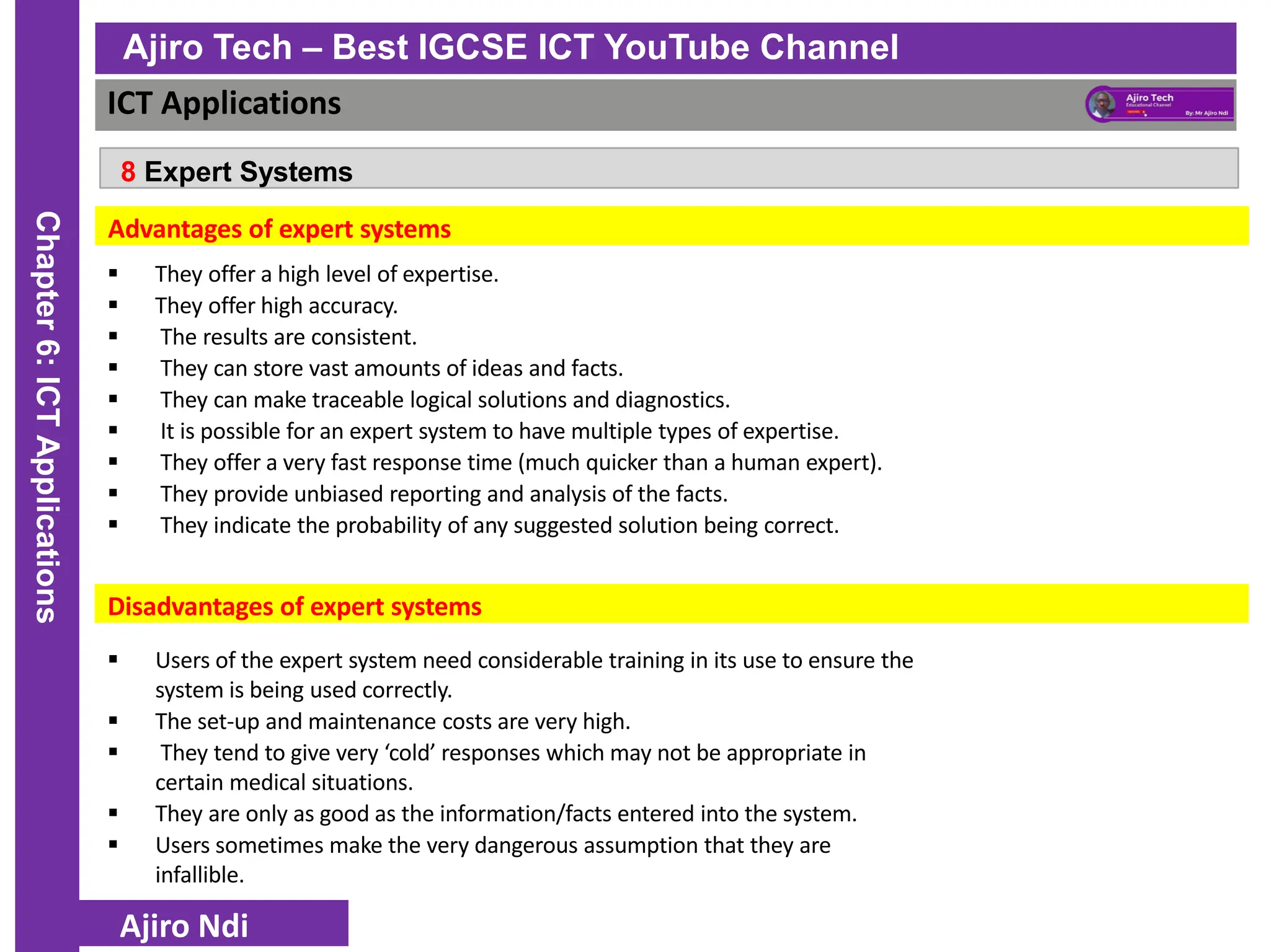 IGCSE ICT - ICT Applications - Ajiro Tech - Part 2 | PDF