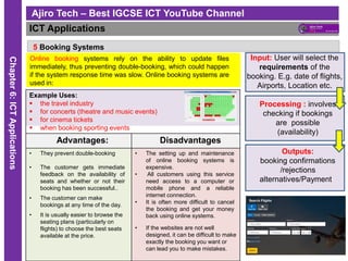 IGCSE ICT - ICT Applications - Ajiro Tech - Part 2 | PDF