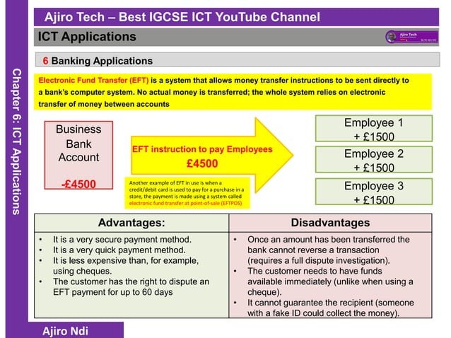 IGCSE ICT - ICT Applications - Ajiro Tech - Part 2 | PDF