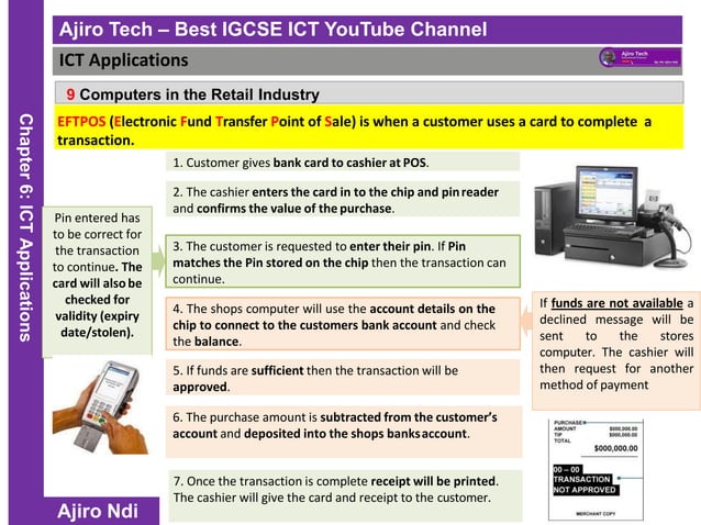 IGCSE ICT - ICT Applications - Ajiro Tech - Part 3 | PDF | Internet | Computing