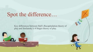 Wk3 classical vs_developmental_theories_of_play: Spot the Difference | PPTX