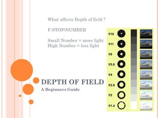 Depth Of Field | PPT