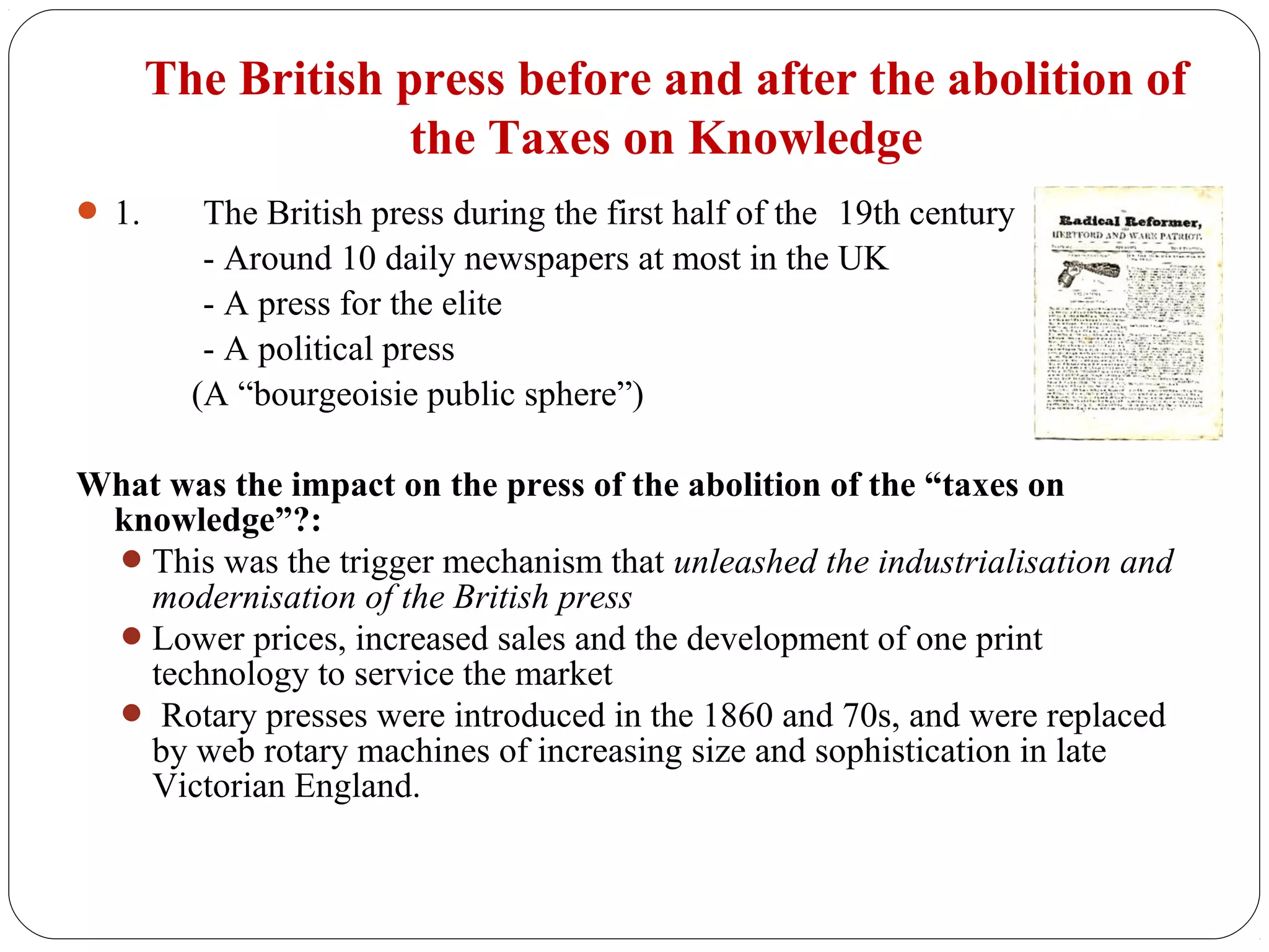 Wk 3 – The invention of journalism | PPT | Media Industry | Industries