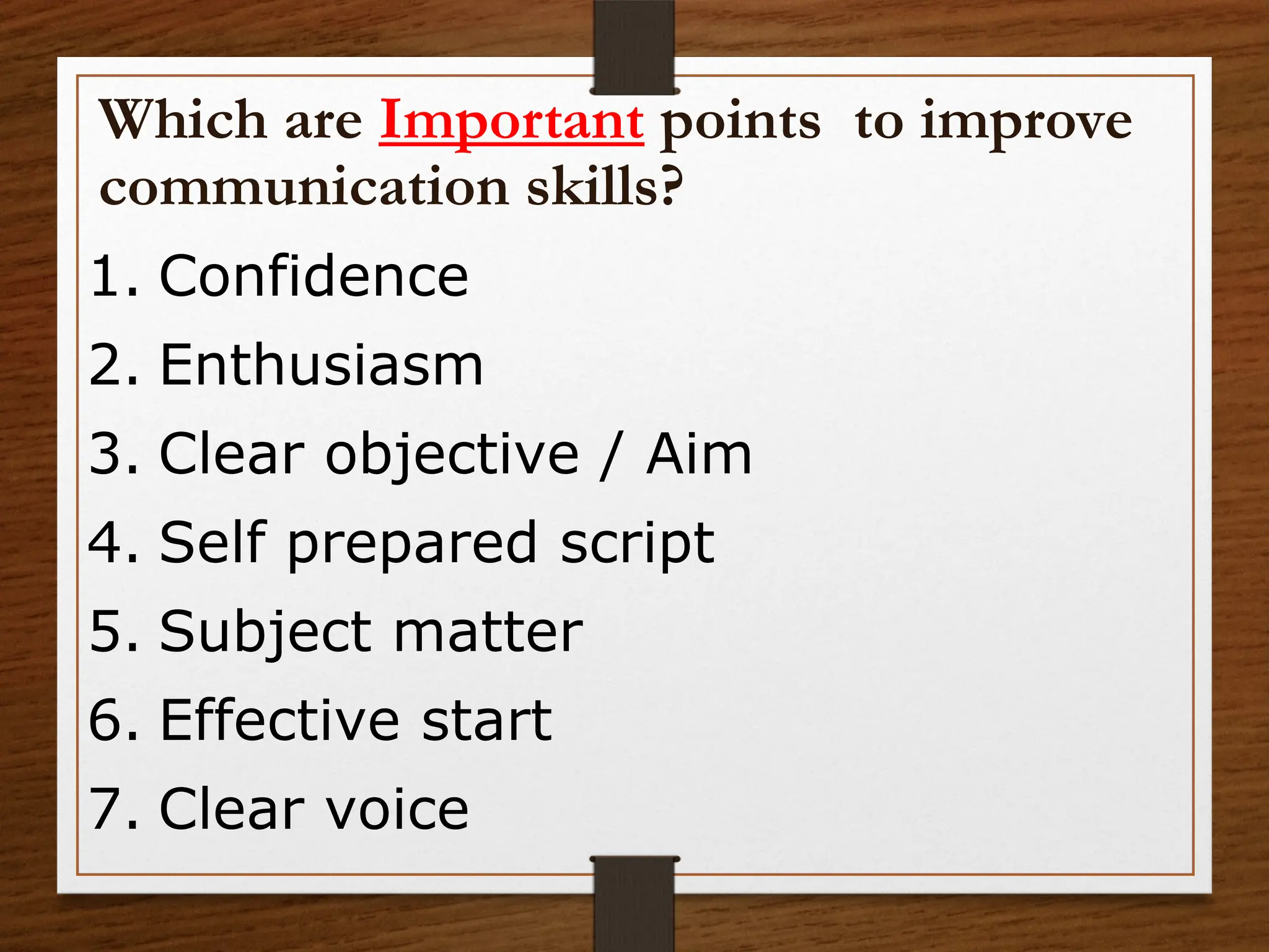 wk 3 basic topic Tips for Communication.ppt