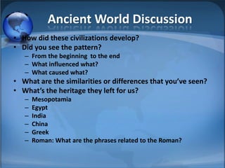 W4 Ancient Greek And Roman | PPT