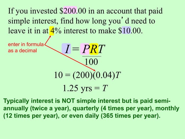 WK4 - L3 and 4 PPT 2 Simple Interest.ppt