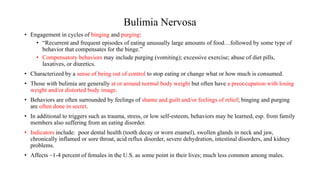 Eating Disorders | PPTX