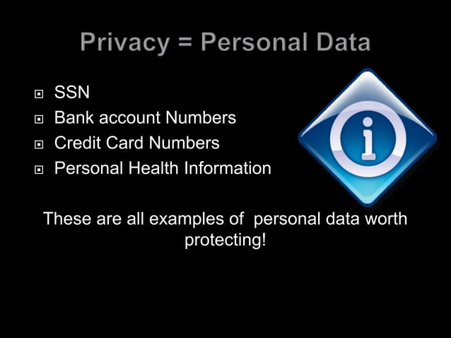 Data Privacy and Protection Presentation | PPTX | Internet for ...