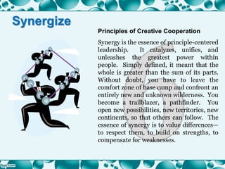 seven habits | PPT | Free Download