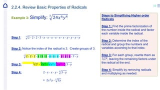 Wk 5 - 2.2 PPT Radicals for class 10th.pptx