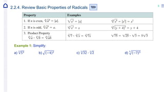 Wk 5 - 2.2 PPT Radicals for class 10th.pptx