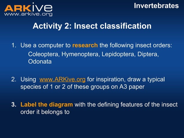 wk5-Classifying invertebrates and vertebrates.ppt