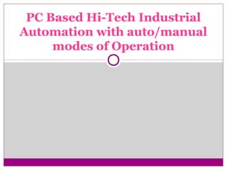 Industrial Automation System | PPT
