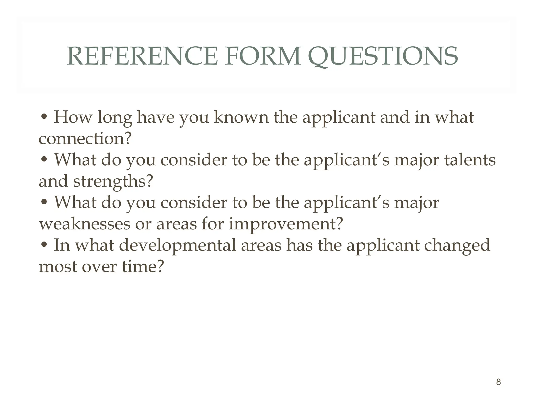 how to write letters of recommendations .ppt