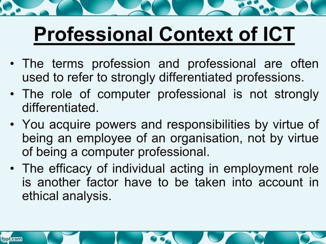 profession and it professionalism | PPT | Career Advice | Careers