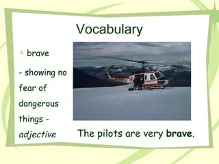 Tara and Tiree, Fearless Friends Vocabulary Words | PPT