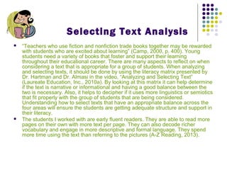 Learning Environment Analysis Presentation | PPT