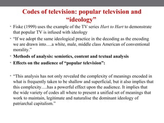 Wk 7– Reality TV and news | PPT