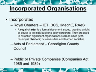 structure of an organisation | PPT
