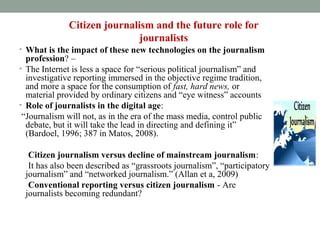 Wk8 - Political Journalism | PPT