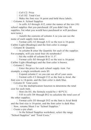 WK8_A2 OverviewAssignment 2 Excelling with ExcelDue Week 8 an.docx