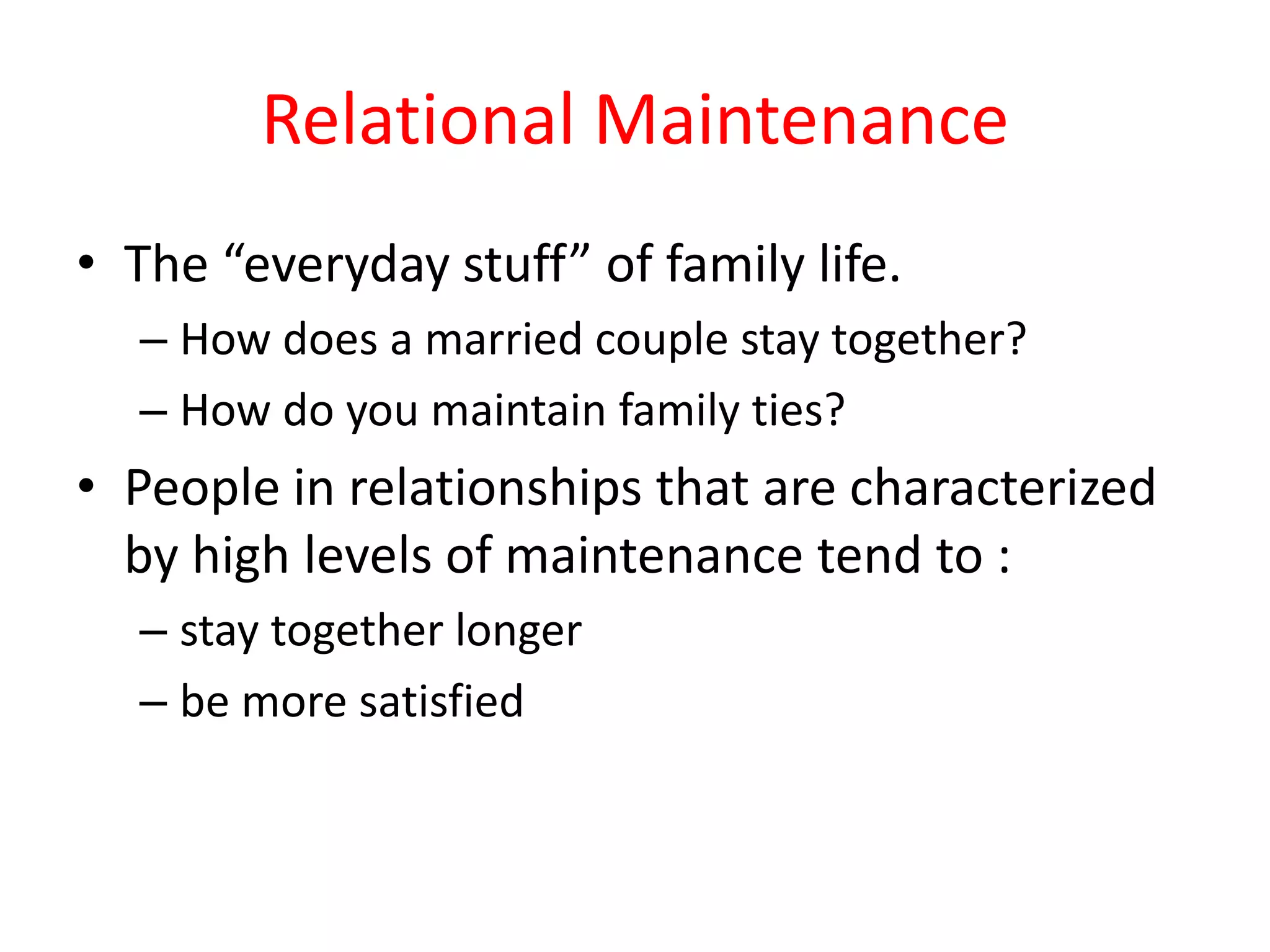 Wk 8 Ch5 Introduction To Relational Maintenance | PPTX