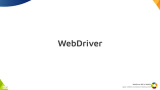 WebDriver BiDi in WebKit | PPT