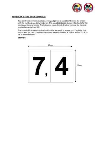 WORLD KARATE FEDERATION PARA-KARATE KATA COMPETITION RULES EFFECTIVE ...