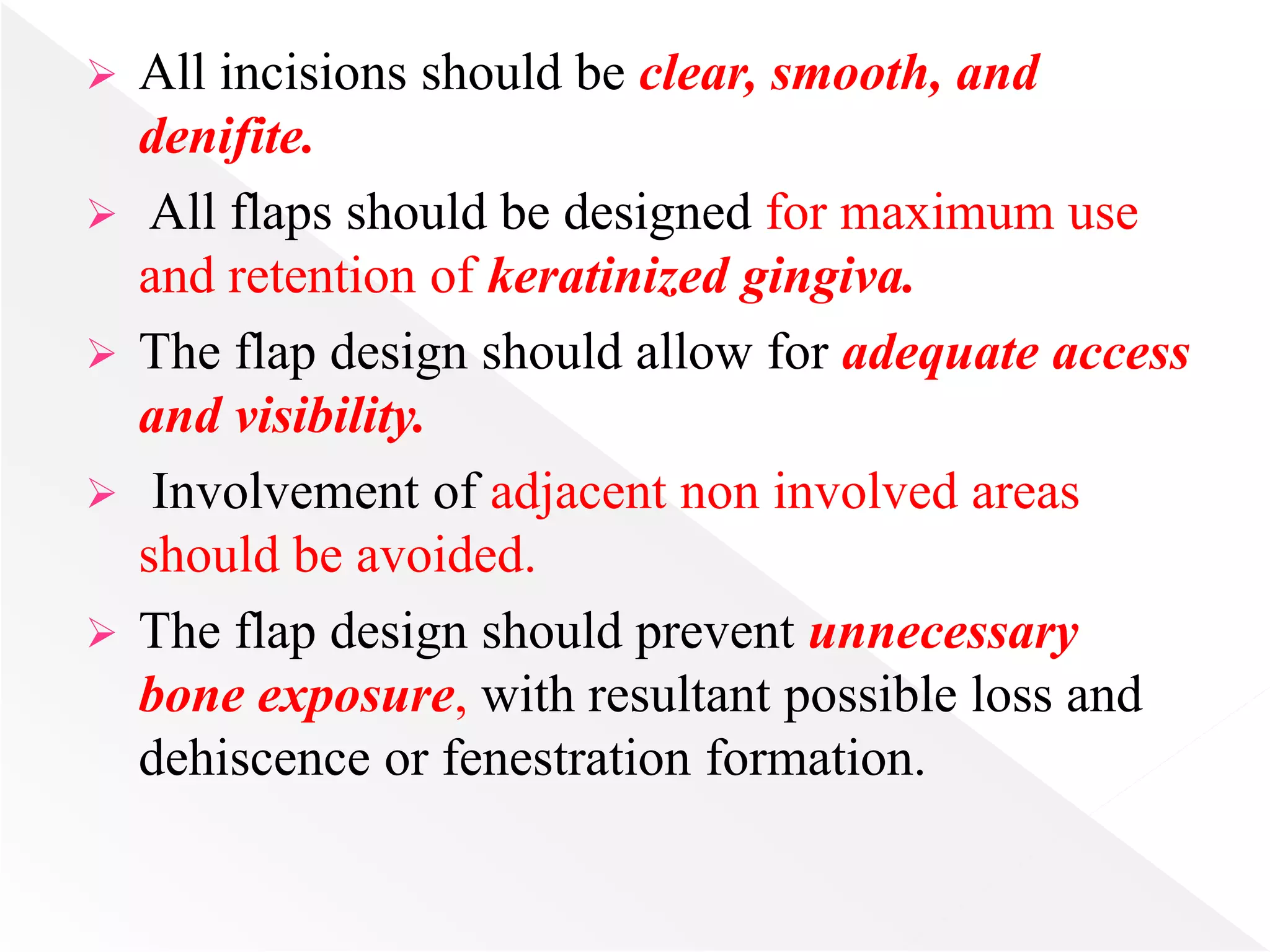 Principles of flap surgery copy | PPTX