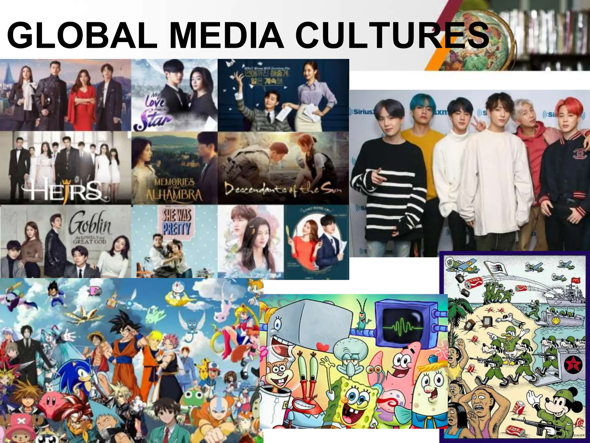 Contemporary World - World of Ideas - Global Media Cultures | PPTX