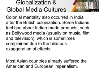 Contemporary World - World of Ideas - Global Media Cultures | PPTX