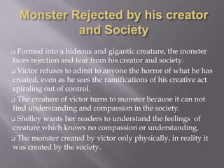 Character Studie of Monster | PPTX