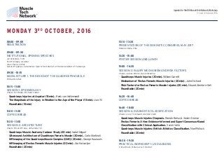 8th Muscletech Network Workshop | PDF